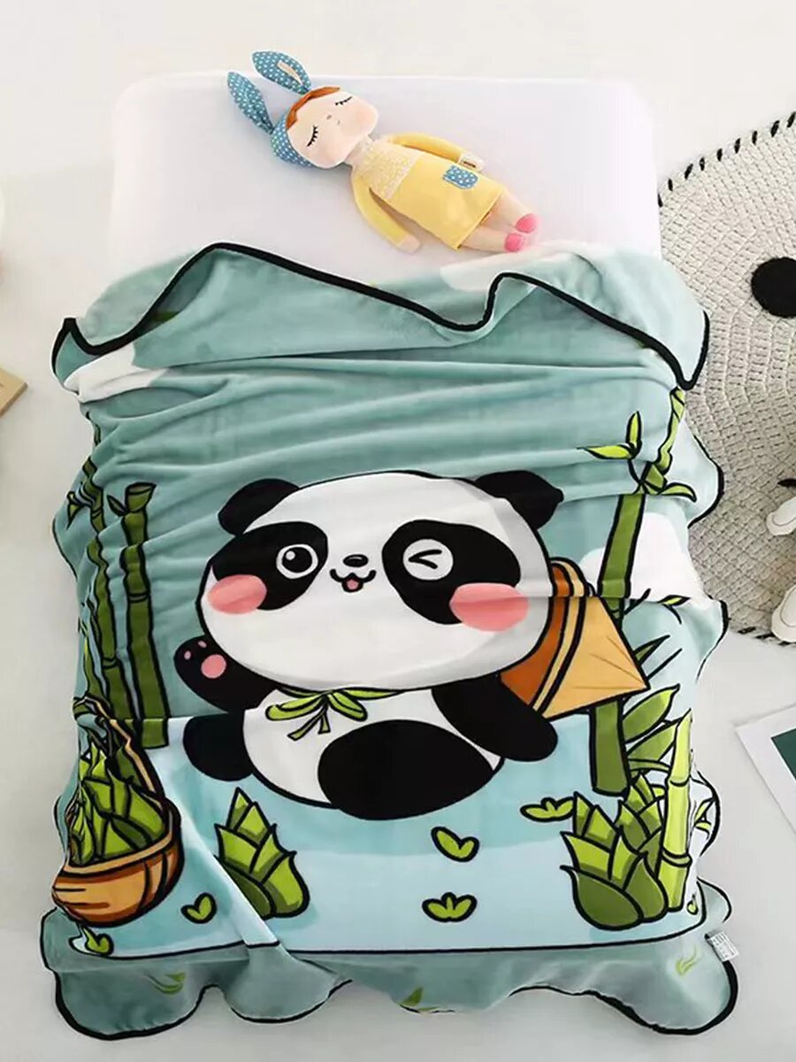 Плед детский 100х140 мягкий Leoncello