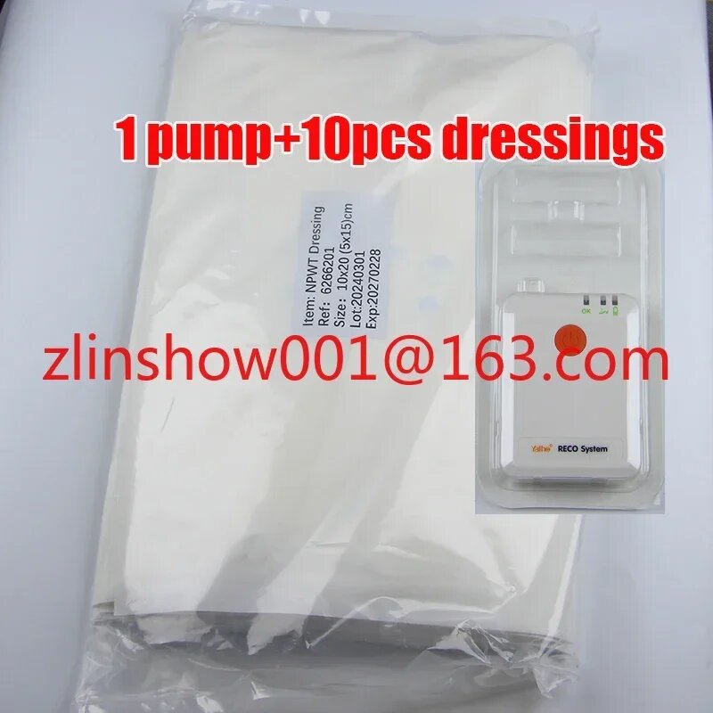 Медицинский насос RECO для заправки ран 15X20CM, 1pump 10dressings