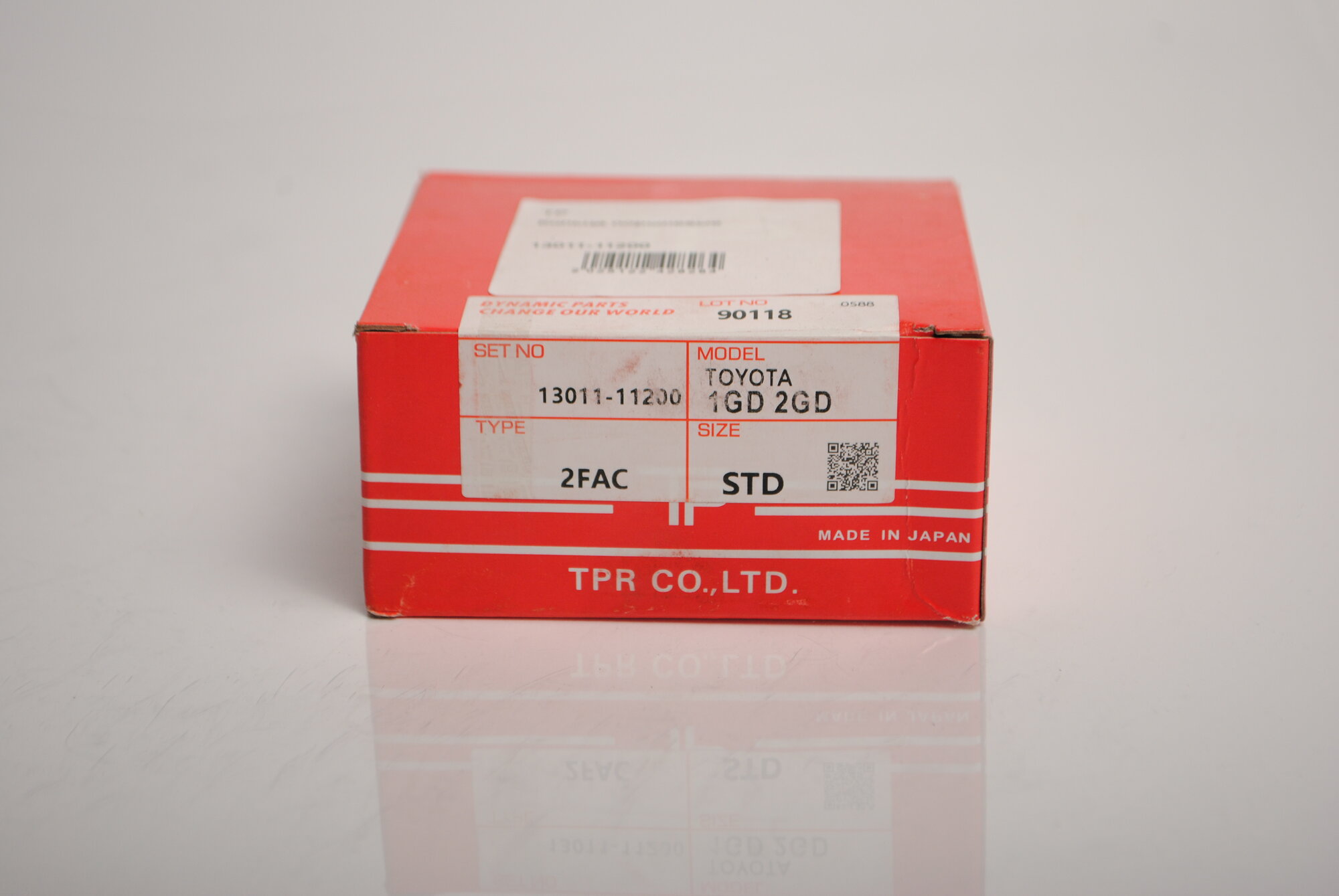 Кольца поршневые 13011-11200 TP TOYOTA