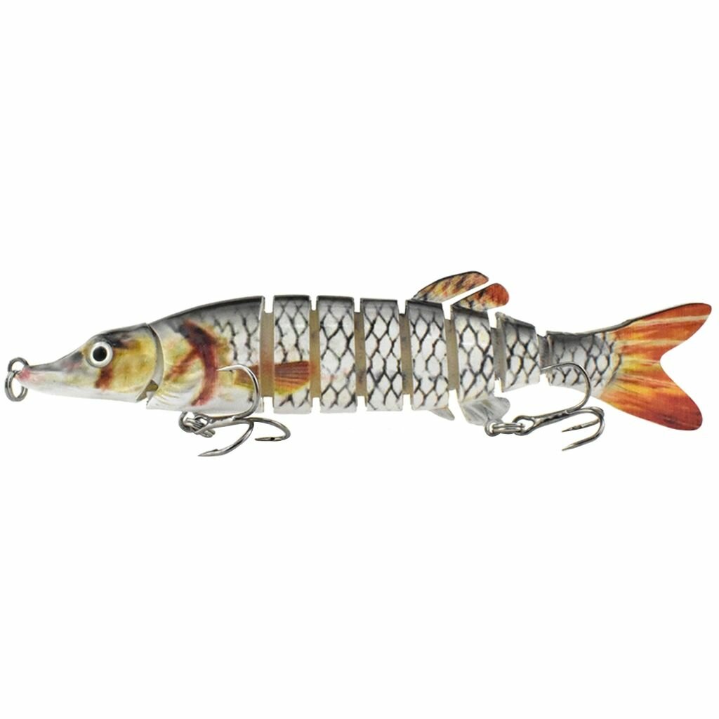 Восьмисекционная бионическая приманка Барракуда