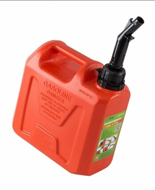 Канистра для ГСМ SeaFl, полиэтиленовая, 5 л.