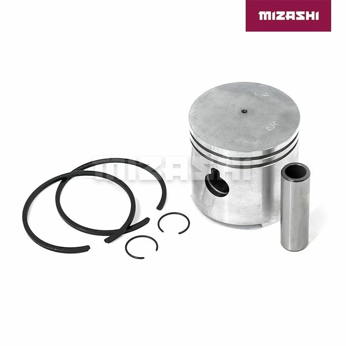 Поршневой комплект MIZASHI для TOHATSU 4-5, ремонт d 55 мм, +0.50 мм, OEM: 369-00004-0, 369-00004-1