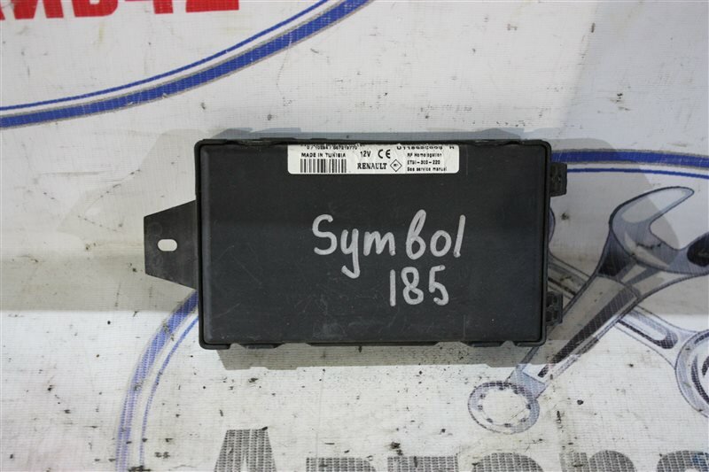 Б/У блок комфорта Renault Symbol 2005 LB K7J700 9370 RENAULT арт. 8200103749A