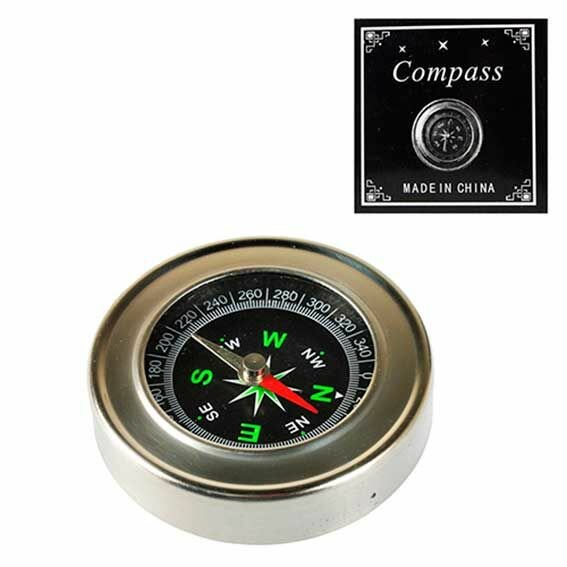 Компас игрушечный Игруны Компас походный, металлический корпус (ST1037)