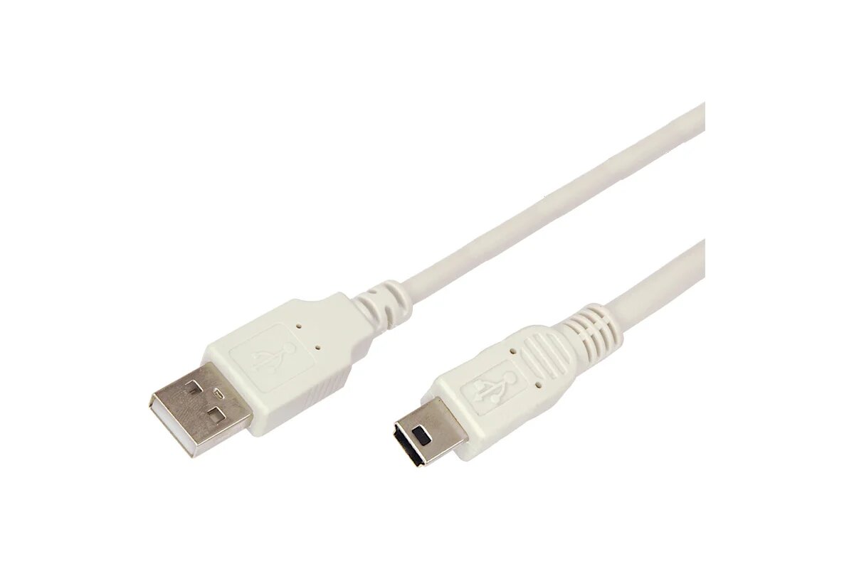 REXANT кабель мини USB к USB-A 1.8 м, разъемы Mini-USB и USB-A, 18-1134 для устройств USB