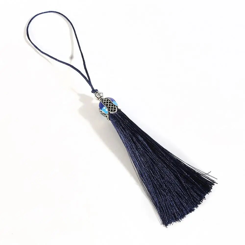 Полиэстеровые кисточки для рукоделия Темно-синий, Dark Blue