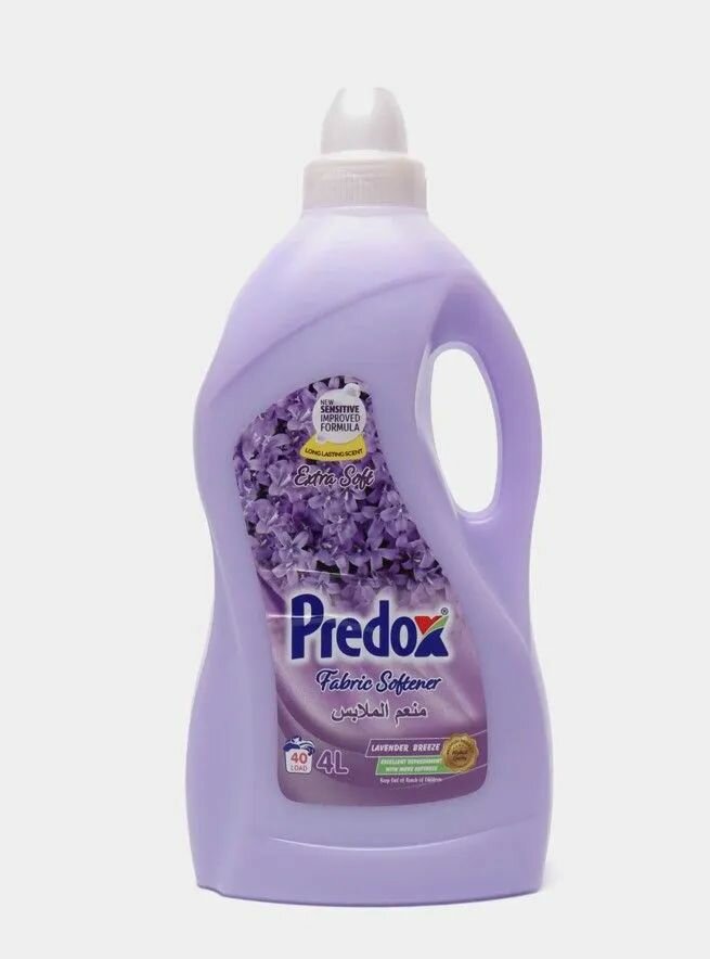 Кондиционер для белья Predo Лавандовый Бриз, эффект антистатика, 4000 мл