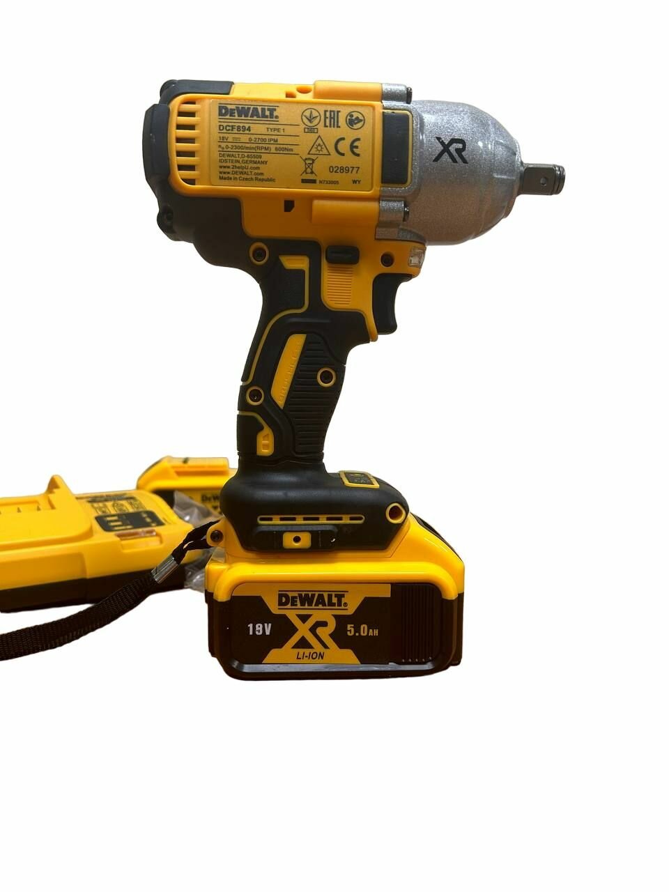 Аккумуляторный Ударный Гайковёрт 18v DeWalt DCF894