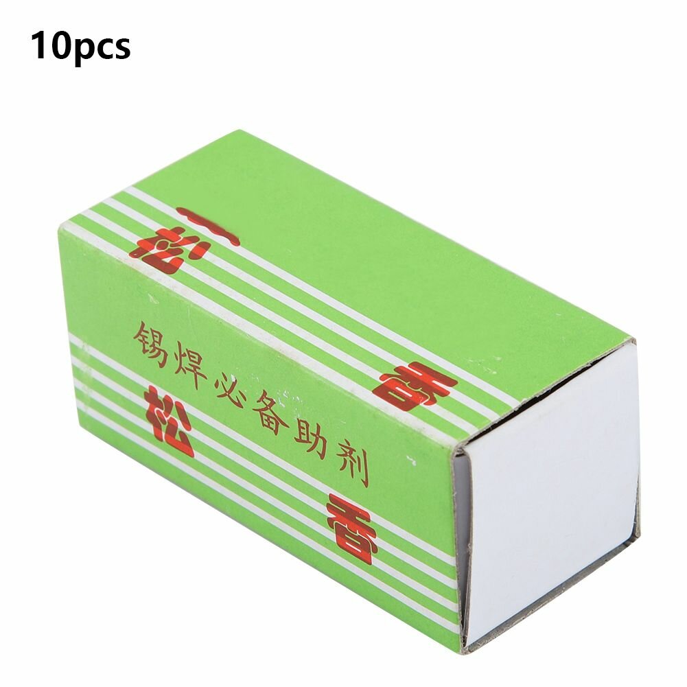 10 шт. Высокопрозрачный и яркий канифоль для пайки, чистый розовый сорт