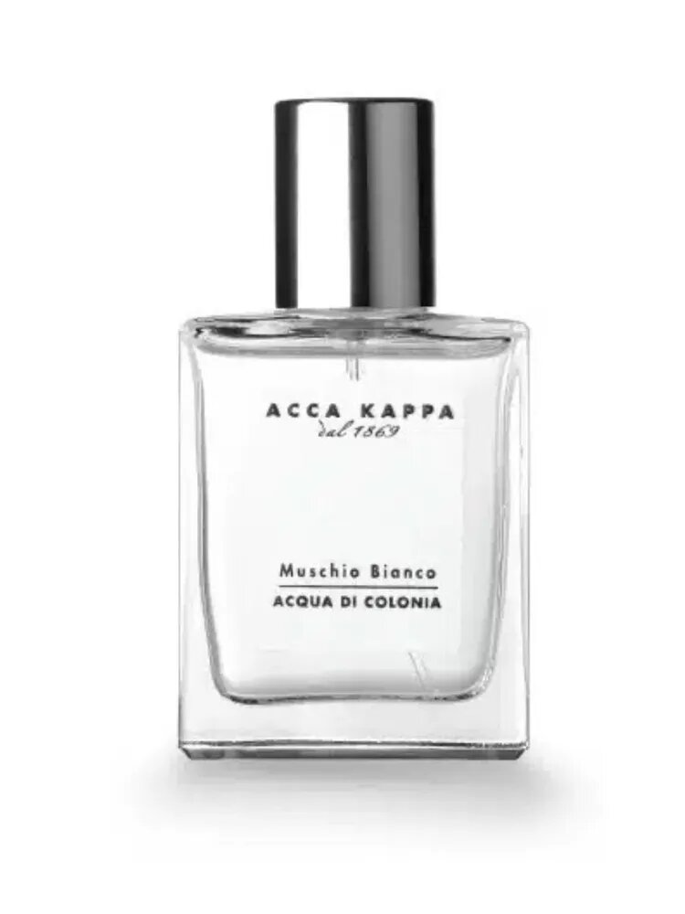 Парфюмерный Одеколон Acca Kappa Muschio Bianco (белый мускус), 30 мл