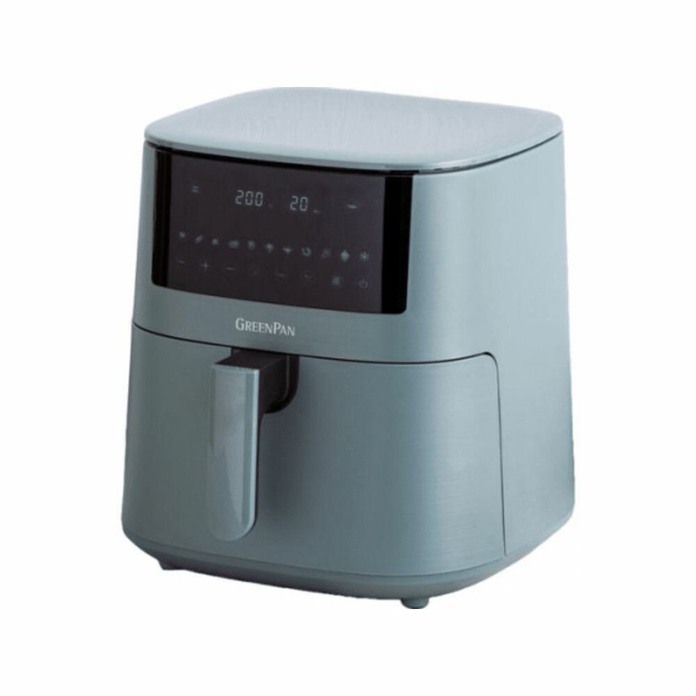Аэрофритюрница GreenPan Air Fryer Bistro Single объемом 7,2 л, цвет дымчатый синий