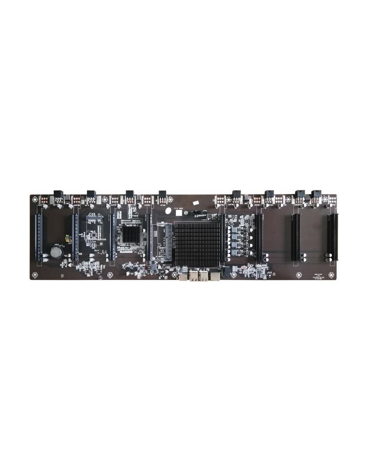 Материнская плата Afox AFHM65-ETH8EX Celeron, HM65, DDR3 (1600), SATA, MSATA, 8*PCIE, Lan, HDMI, 4*USB 2.0, RTL
