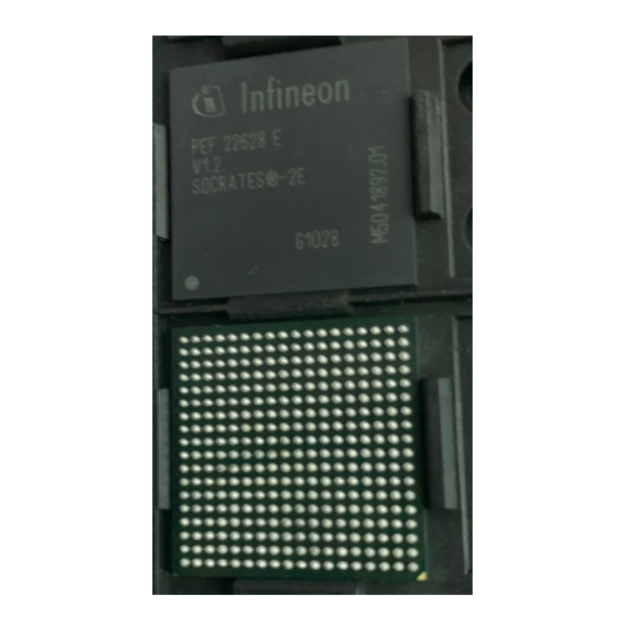 Микросхема Infineon PEF22628EV1.2, IC TELECOM, интерфейс 324-LBGA