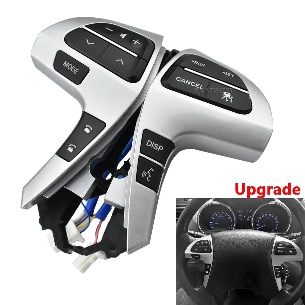 84250-06180 Многофункциональная кнопка рулевого колеса для Toyota Camry Hilux Corolla кнопки управления громкостью и круиз-контролем, Upgrade
