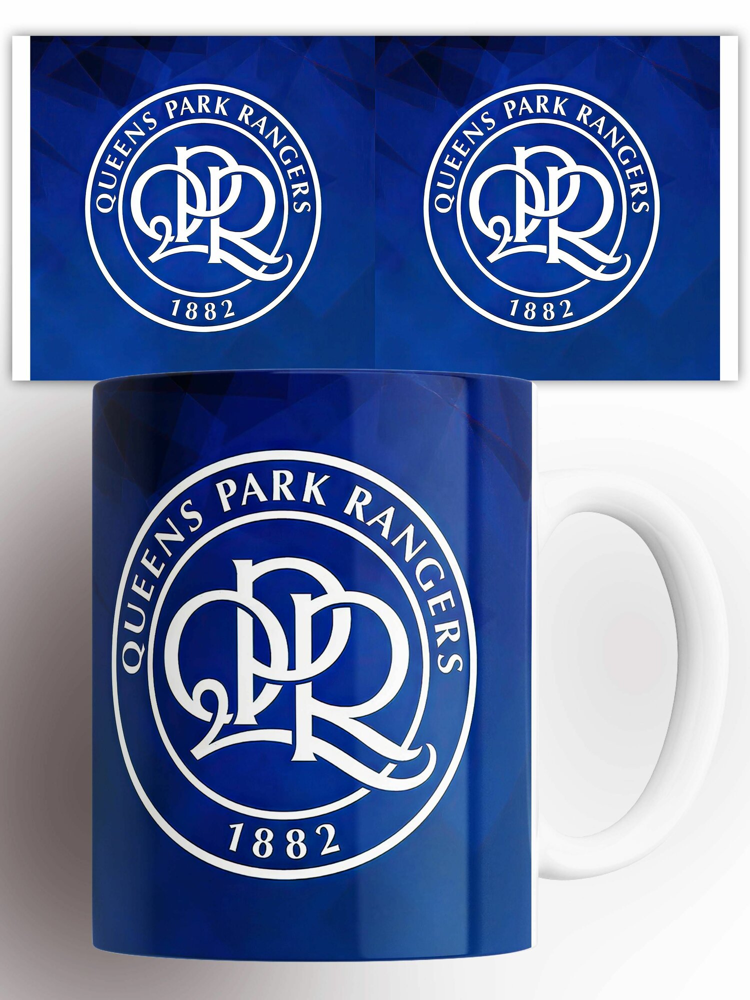 Кружка с принтом ФК Куинз парк рейнджерс 330 мл