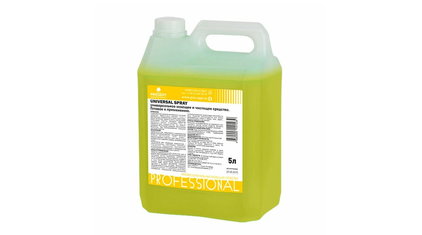 Средство Prosept для мытья поверхностей универсальное 5 литров