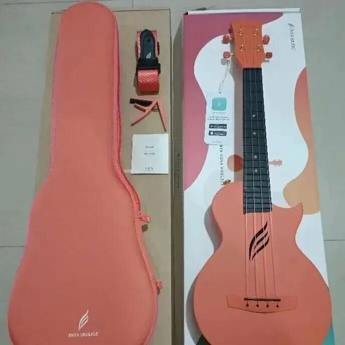 Enya Укулеле NOVA U 23-дюймовая карбоновое волокно, лучший подарок 4-струнная 23"