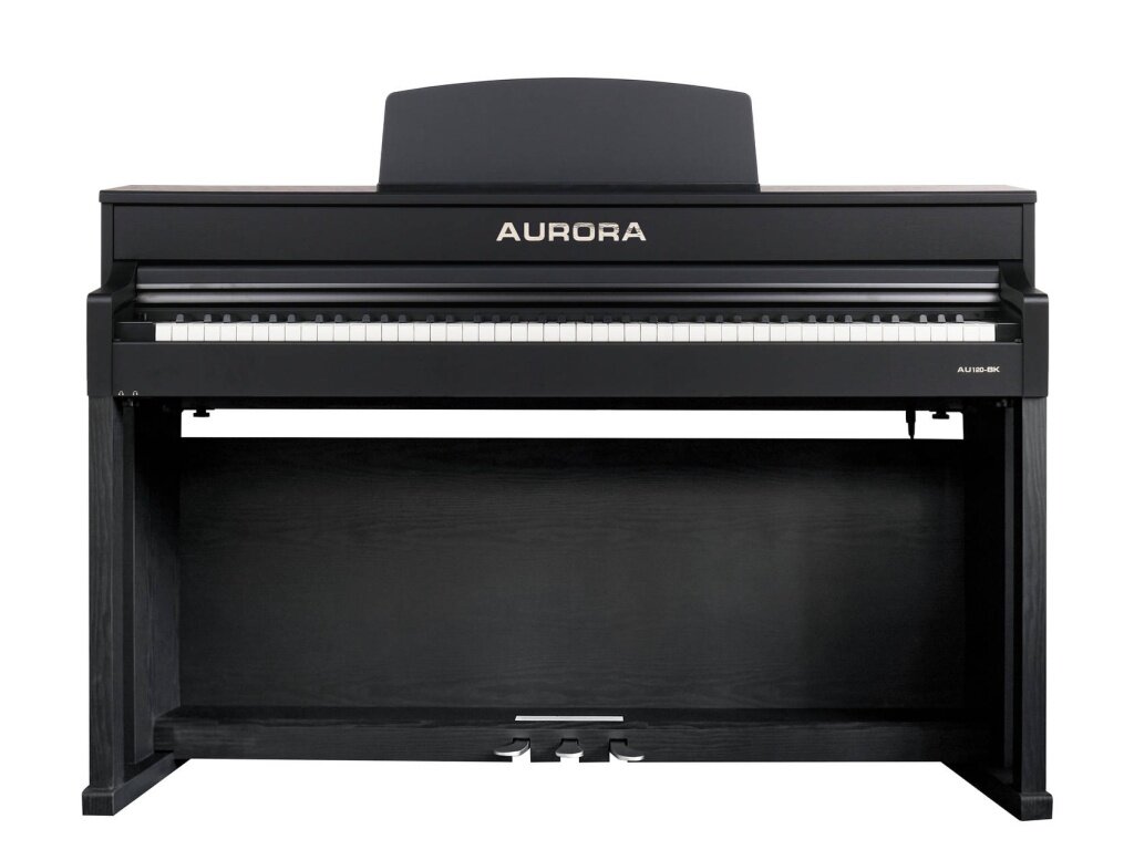 AU120-BK Цифровое пианино, черное, Aurora