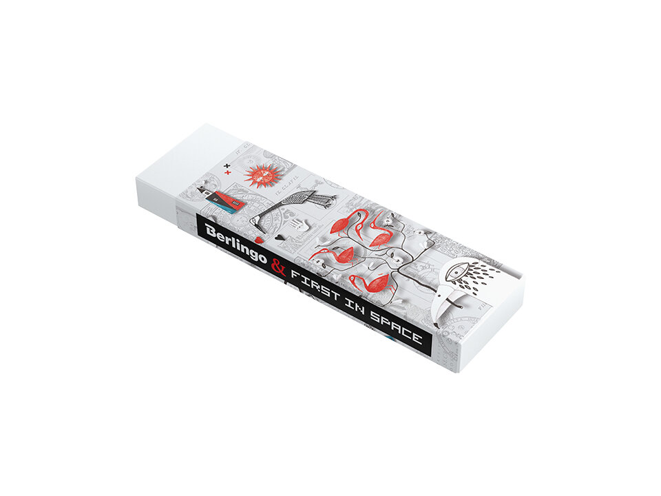 Ластик ALCHEMY 70х20х8мм прямоугольный ECO-ПВХ