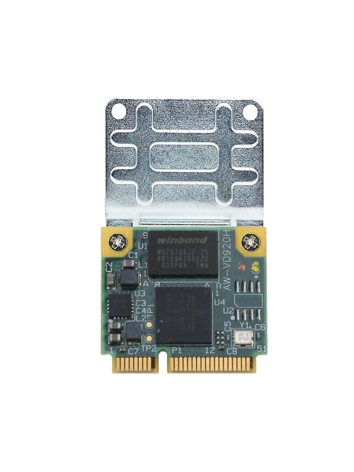 BCM970015 BCM70015 HD-Crystal Hardware Video Decoder Mini PCI-E Adapter 1080p AW-VD920H WIFI Card for 1th TV/Notebbook