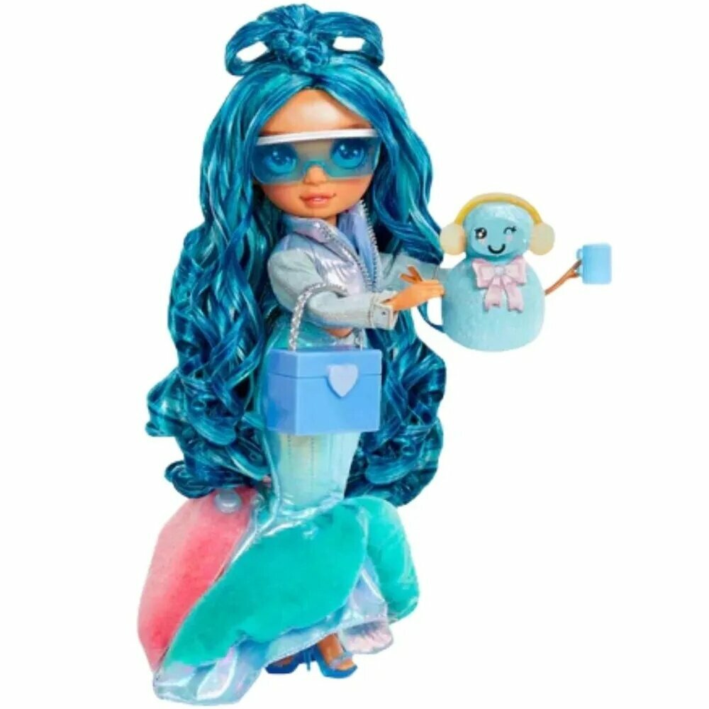 Кукла Rainbow High Classic Rainbow Fashion Skyler 120216 Рейнбоу Хай Скайлер с питомцем и слаймом