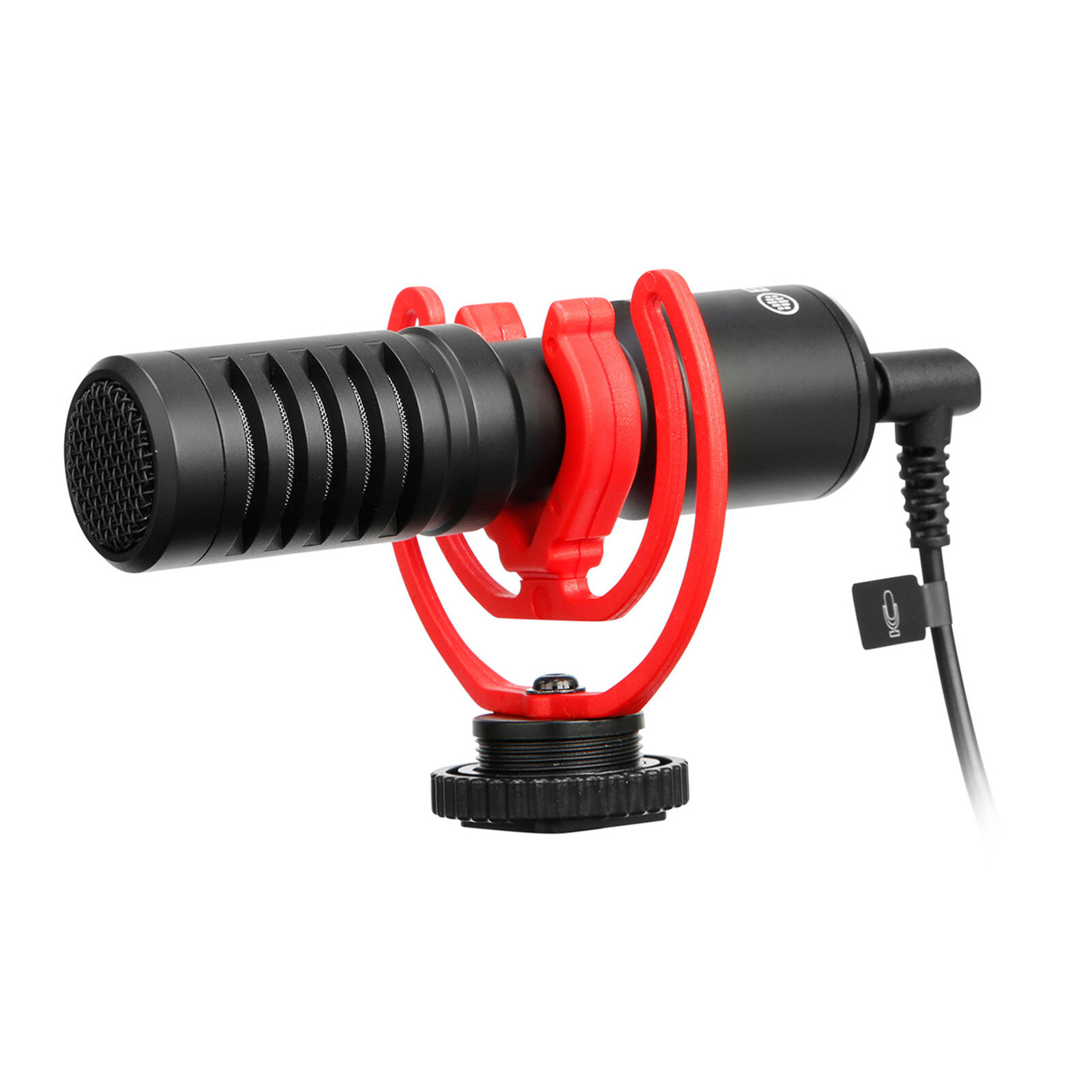 Микрофон BOYA BY-MM1+ для видеозаписи Professional Video Audio Recording On-Camera с сверхкаридовой характеристикой Super Cardioid Pickup Pattern для смартфона DSLR DV Live Streaming Interviewing