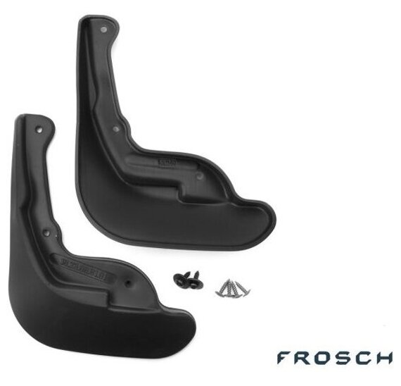 Брызговики Autofamily FROSCH для CITROEN C4 (2011-2019) передние, в пакете