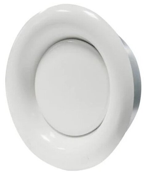 Анемостат Era 15DVM, вытяжной регулируемый с фланцем сталь, D 147,5