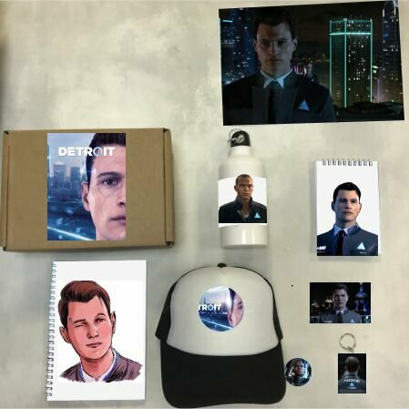 Бокс GOODbrelok принт "Detroit Become Human" - 0008