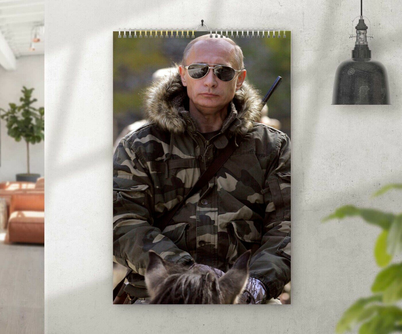 Календарь GOODbrelok Настенный перекидной Принт А4 "Путин" - 4