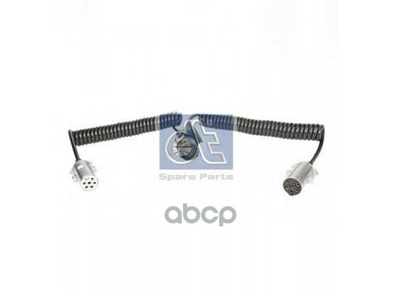Кабель спиральный! (п) двойной с 3 штекерами,1x15+2x7 полюсный, L=3500, 24V DAF DT Spare Parts арт. 577044