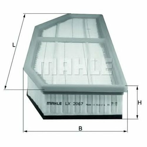 Фильтр воздушный Knecht/Mahle lx2067 для BMW X3 E83