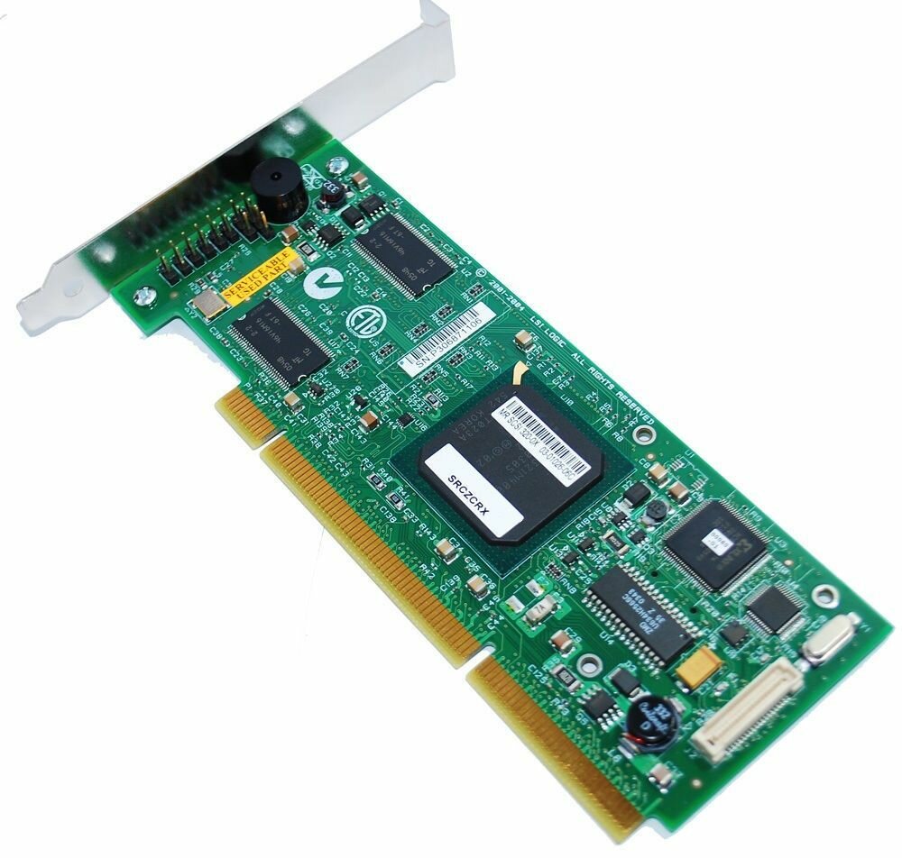 SRCZCRX (C76998-002) Плата контроллера PCI-X Zero Channel SCSI Raid. Товар уцененный