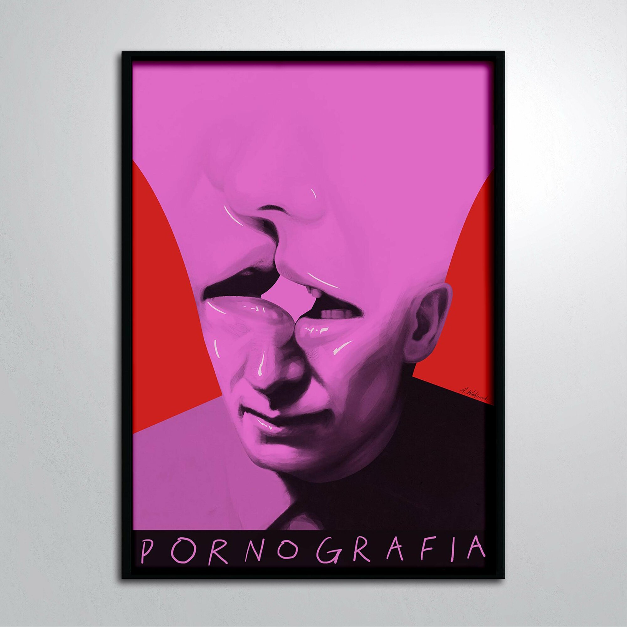 Постер в раме/Постер для интерьера/Современное искусство Картина Лак