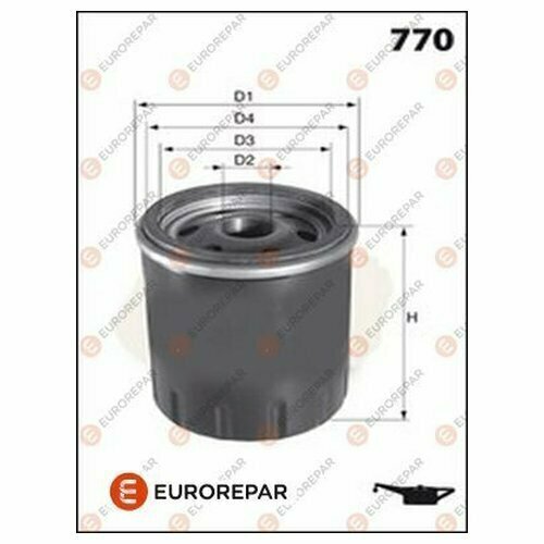 Фильтр масляный EUROREPAR E149180