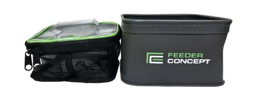 Емкости для прикормки, насадок и аксессуаров Feeder Concept EVA 2шт. набор 180x180x110 (FC1818-011EСGB)