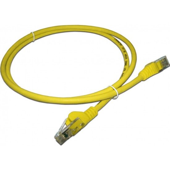 Патч-корд Lanmaster LSZH UTP кат.5e, 1.5 м, желтый