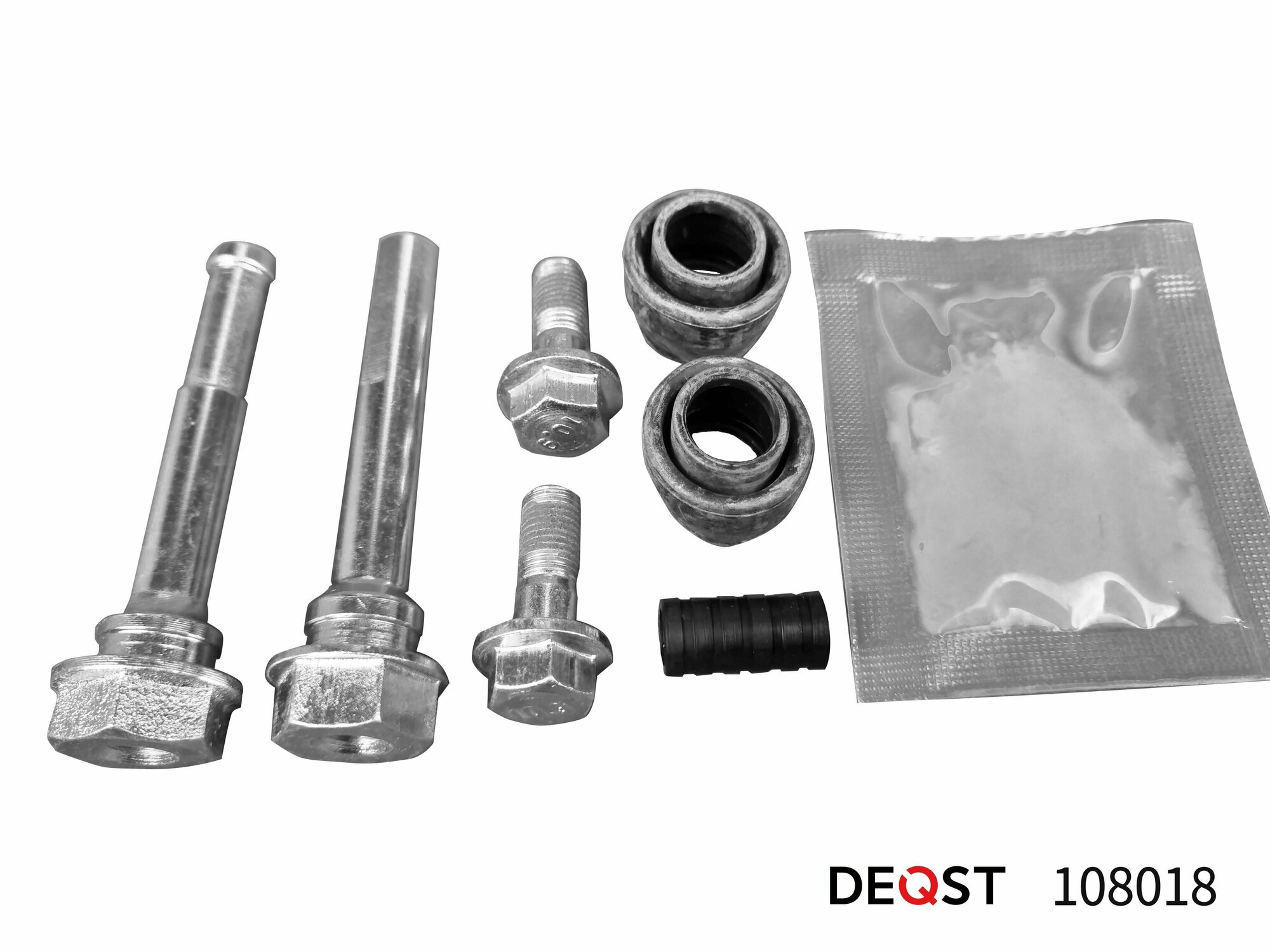 Комплект направляющих тормозного суппорта переднего (направляющая O10 mm, суппорт Aisin/Advics/Sumit, Deqst 108018