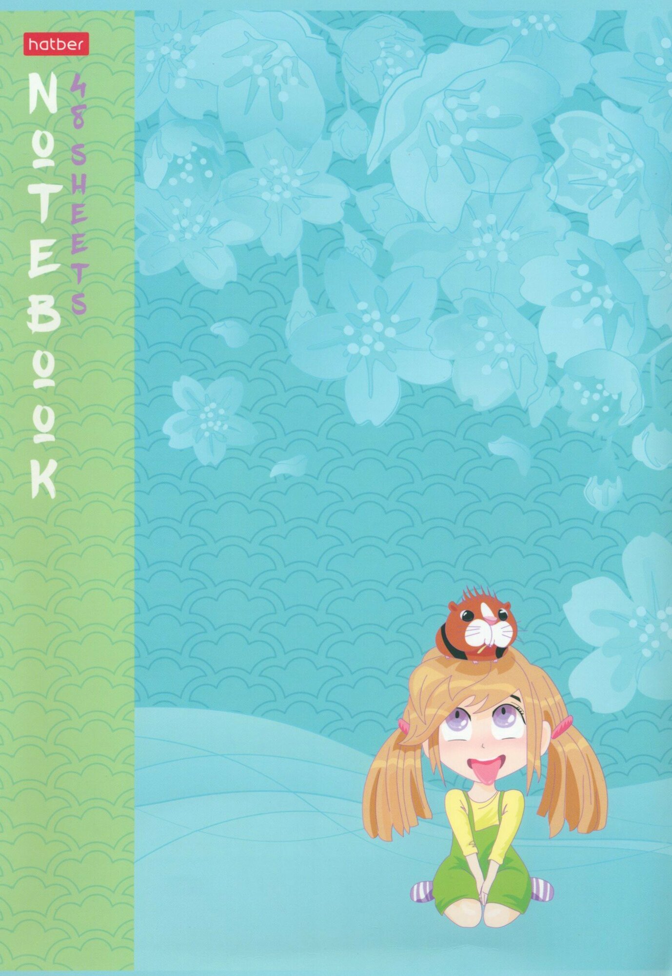 Тетрадь Кодомо. Мой питомец, А4, 48 листов, клетка