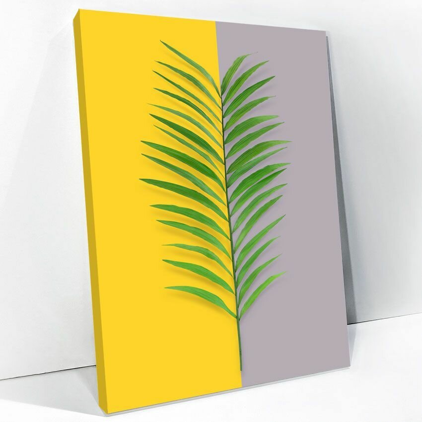 Картина Листья пальмы 30х40см