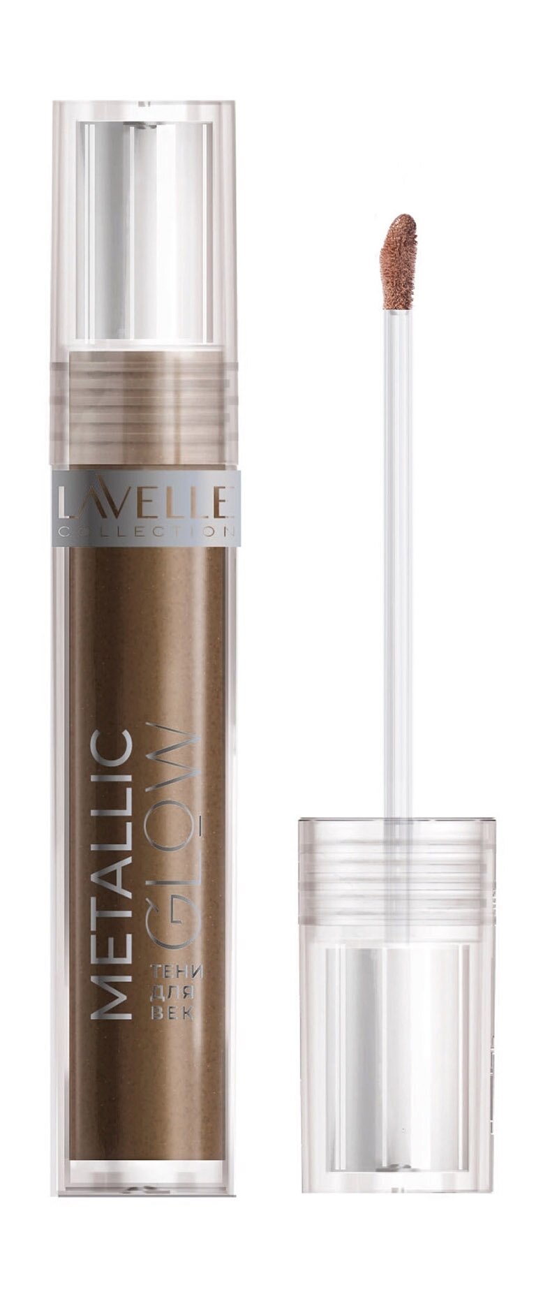 LAVELLE COLLECTION Тени жидкие для глаз Metallic Glow, 5 мл, 05 тигровый глаз
