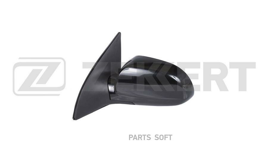 ZEKKERT SP-4187 Зеркало в сборе левое / черное / выпуклое / эл регул / Chevrolet Lacetti (J200) 03- ()