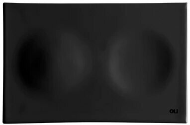 Кнопка смыва OLI Moon 878981 для инсталляции, черный