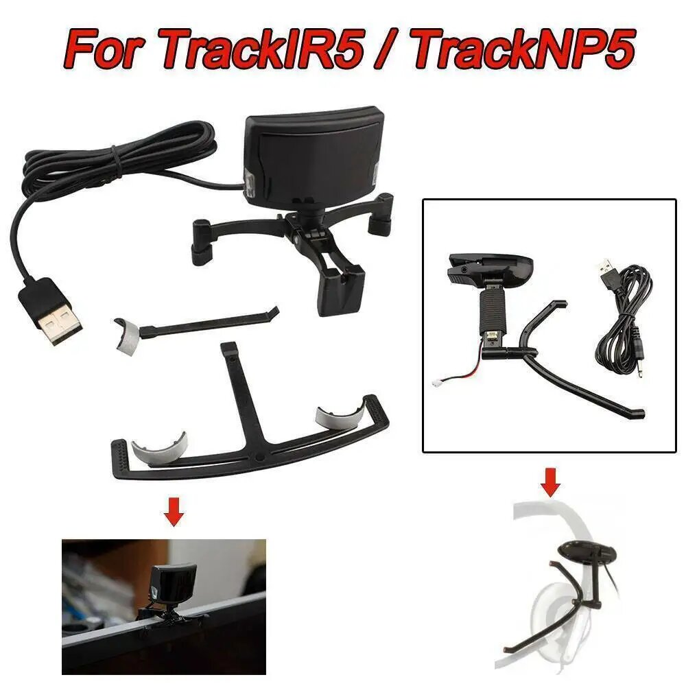 Активный инфракрасный кронштейн TrackNpClip для TrackIR5/TrackNP5 Type A and B