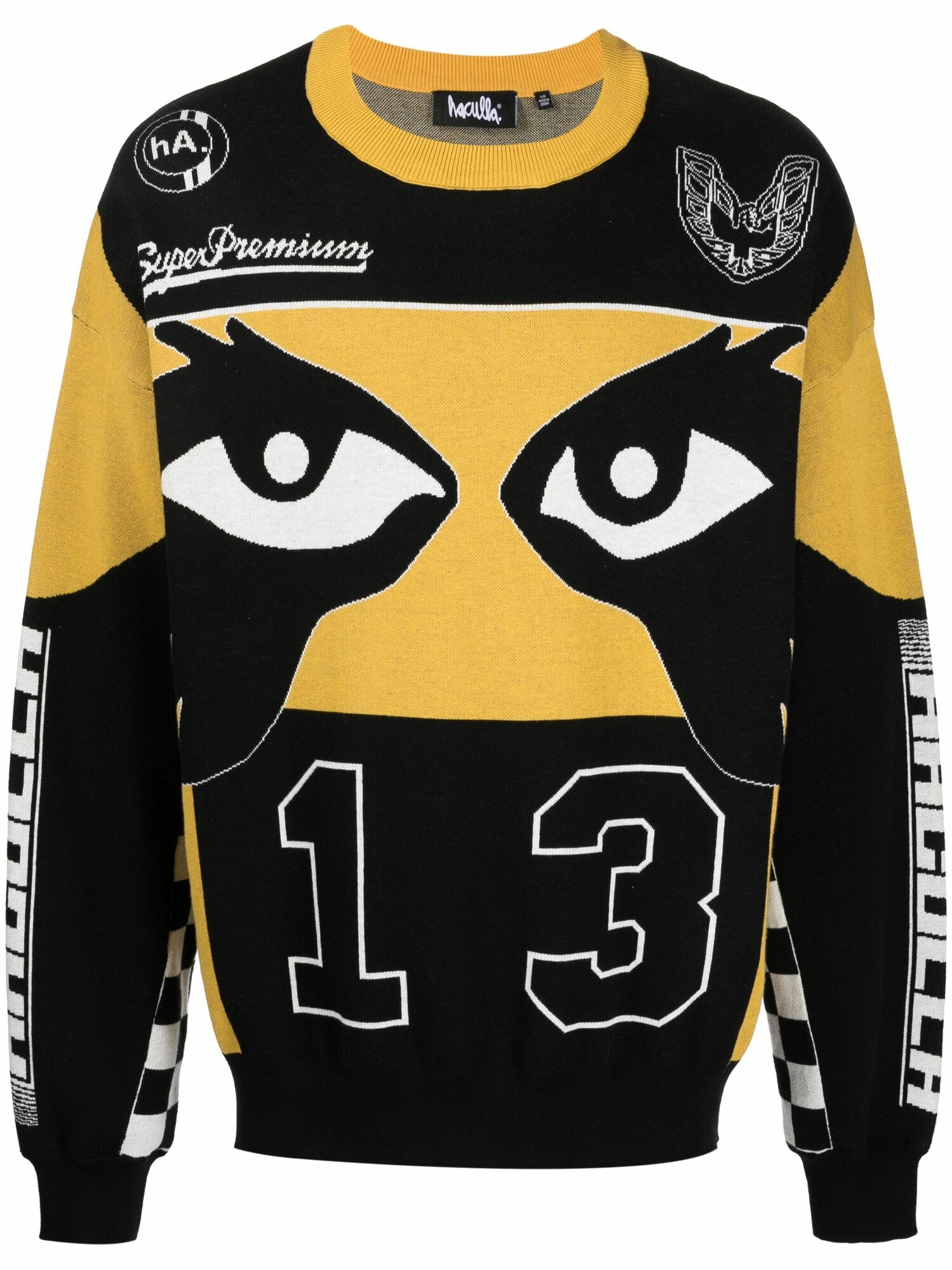 Джемпер Super Premium Racer intarsia-knit jumper