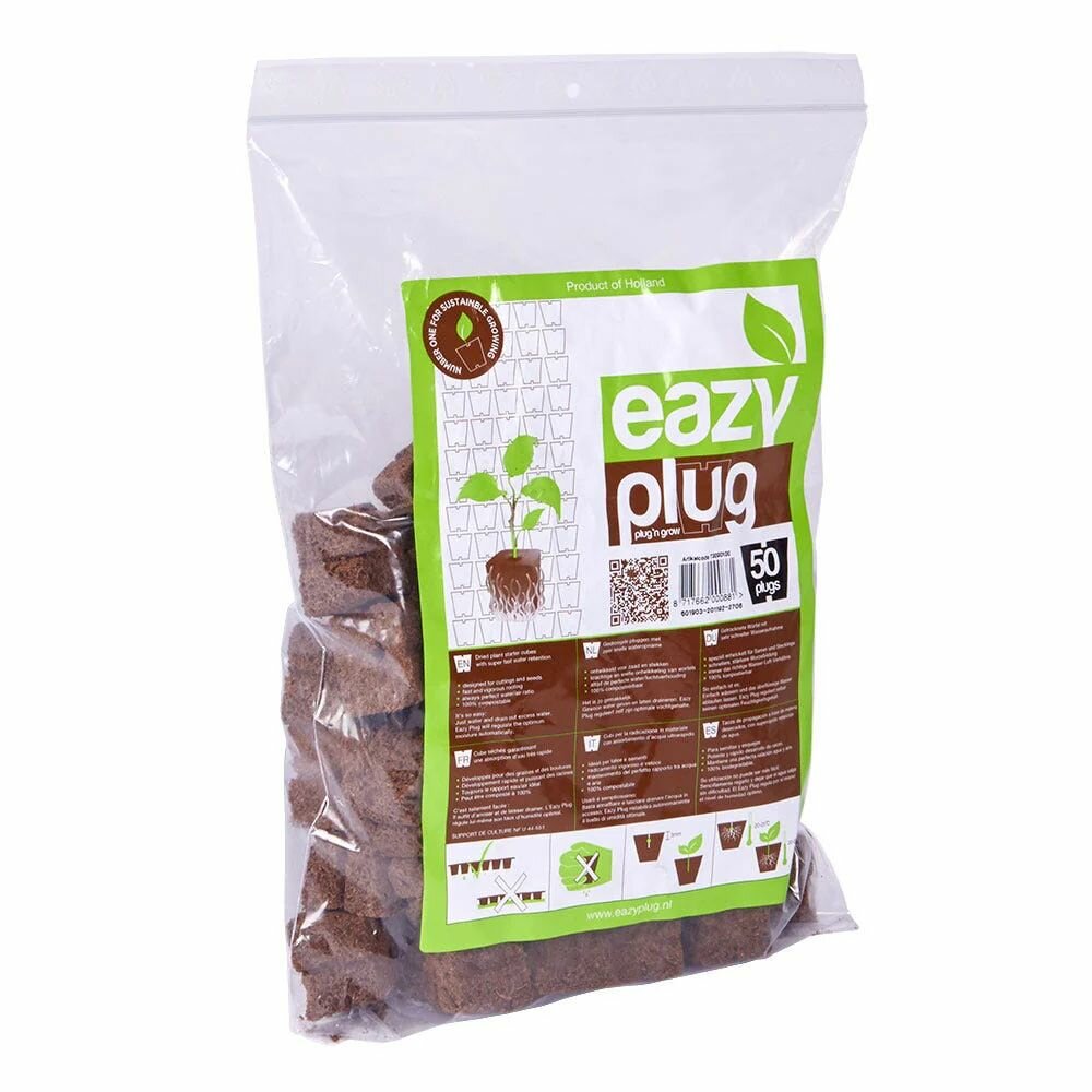 Органические кубики для проращивания и клонирования Eazy Plug 50 шт.