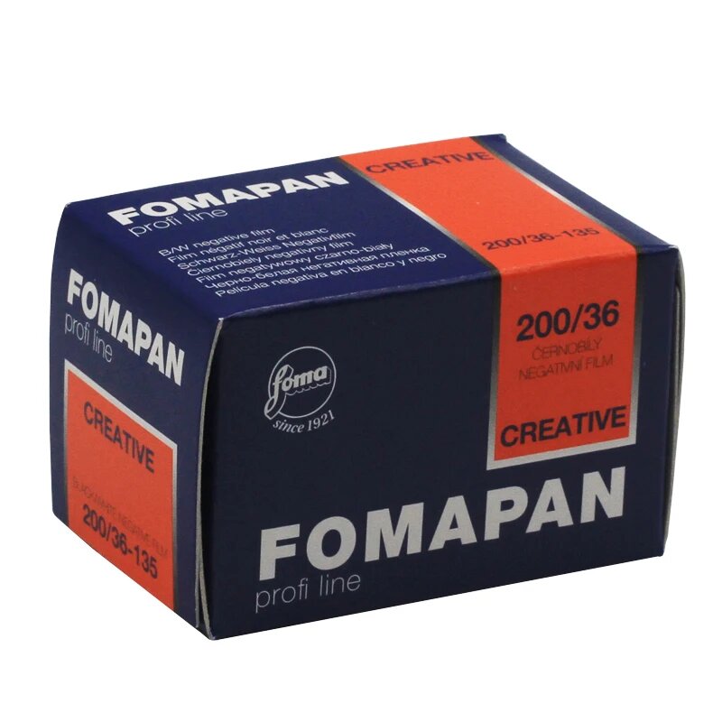 Fomapan Classic 100/200/400 135mm Черно-белая фотопленка Fomapan 200