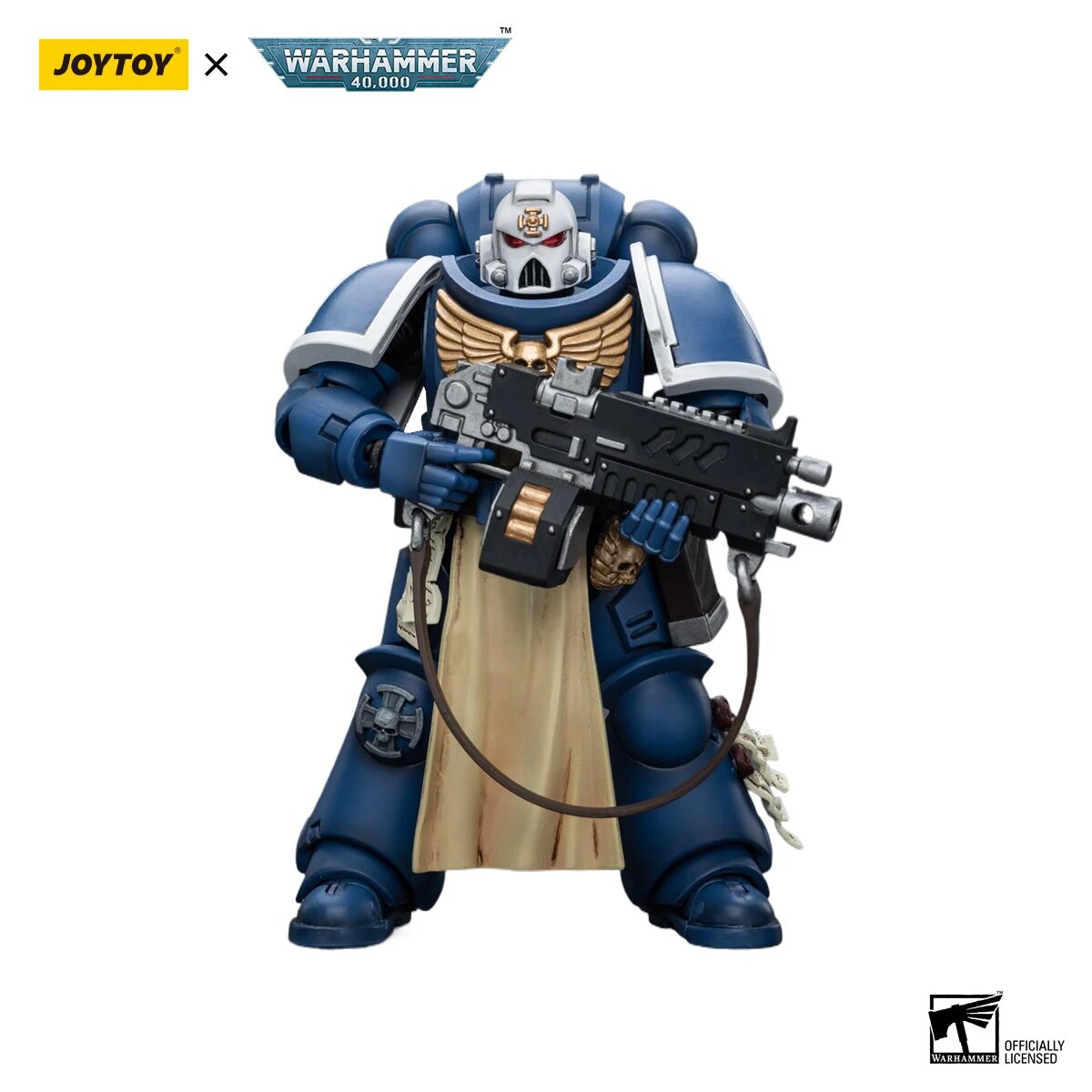 JOYTOY Warhammer 40K Фигурки Ultramarines Sternguard Veteran 5 шт. Темно-синий, SV Auto Bolt Rifle