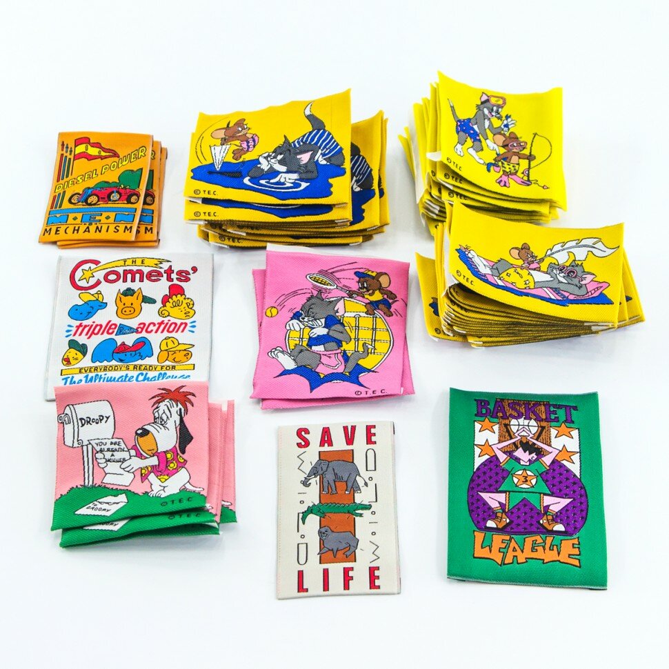 HKM applikacii Набор пришивных аппликаций "Диснеевские мультфильмы", 50 шт