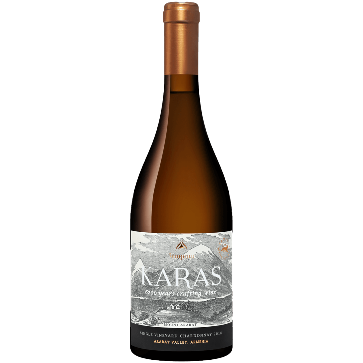 Вино Karas Single Vineyard Chardonnay белое сухое 0,75 л